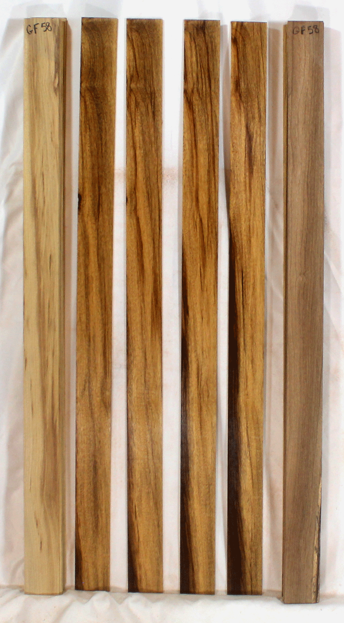 Myrtle Lute Ribs (GF58) — Wood From the West