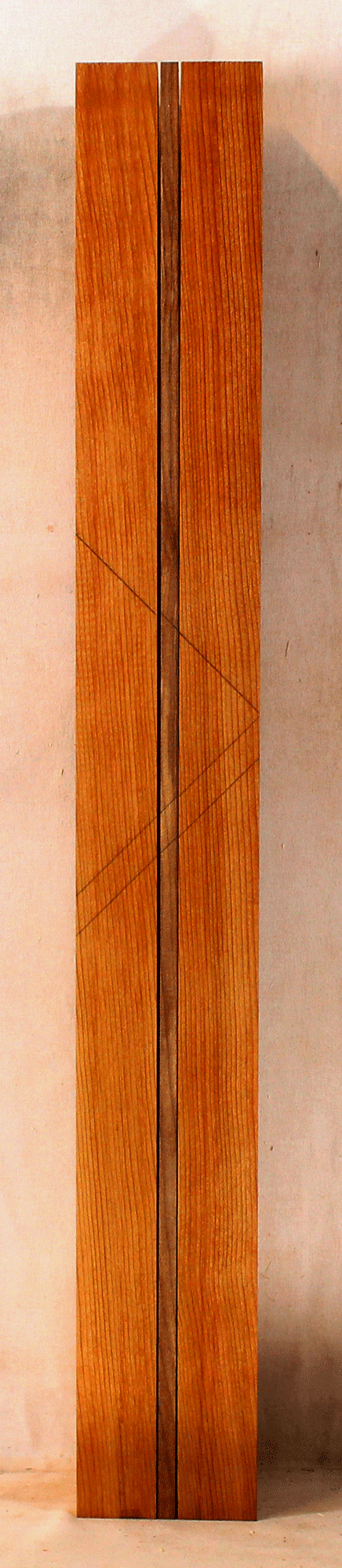 Western Red Cedar and Maple Three Piece Neck (GI27) — Wood From the West