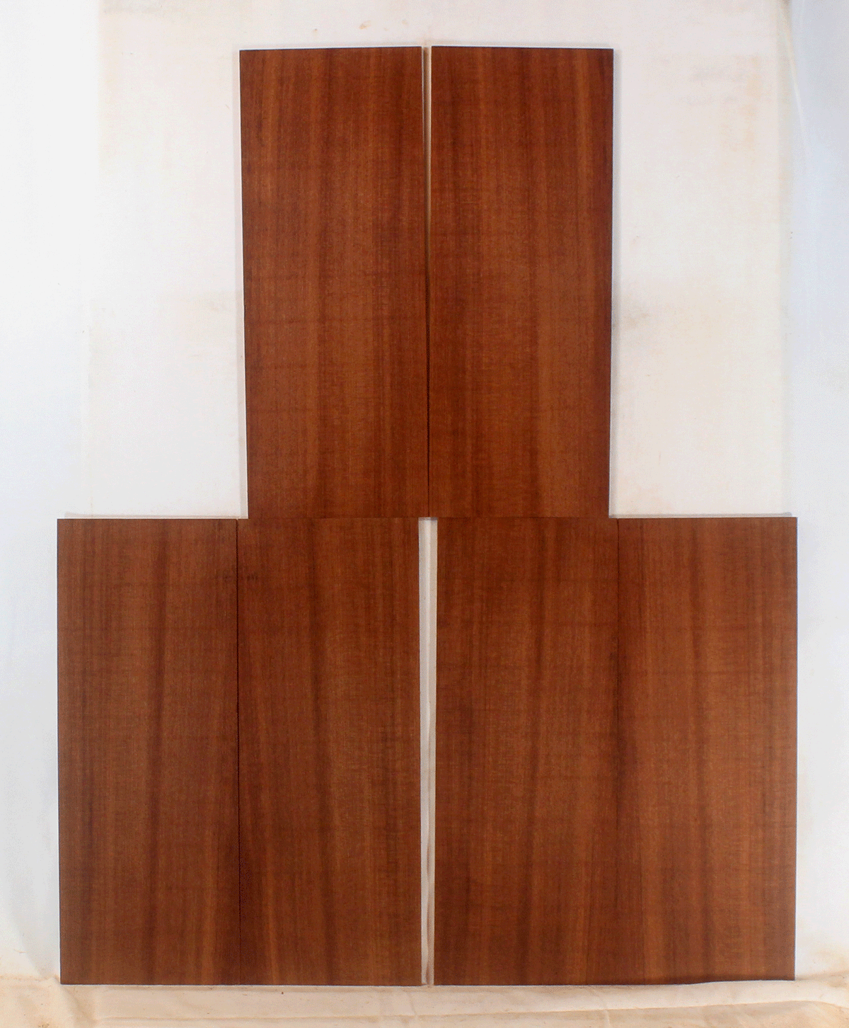 Redwood Ukulele Soundboard, Three Sets, Baritone Size, Figured, Recove ...