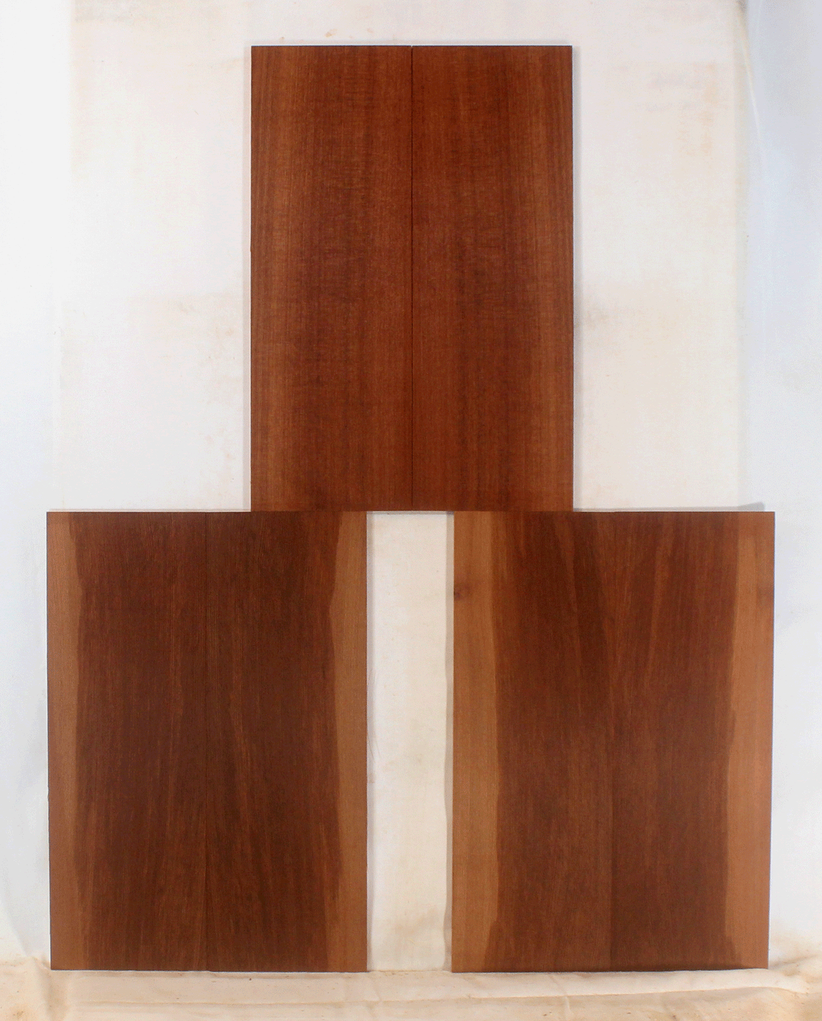 Redwood Ukulele Soundboard, Three Sets, Baritone Size, Figured, Recove ...