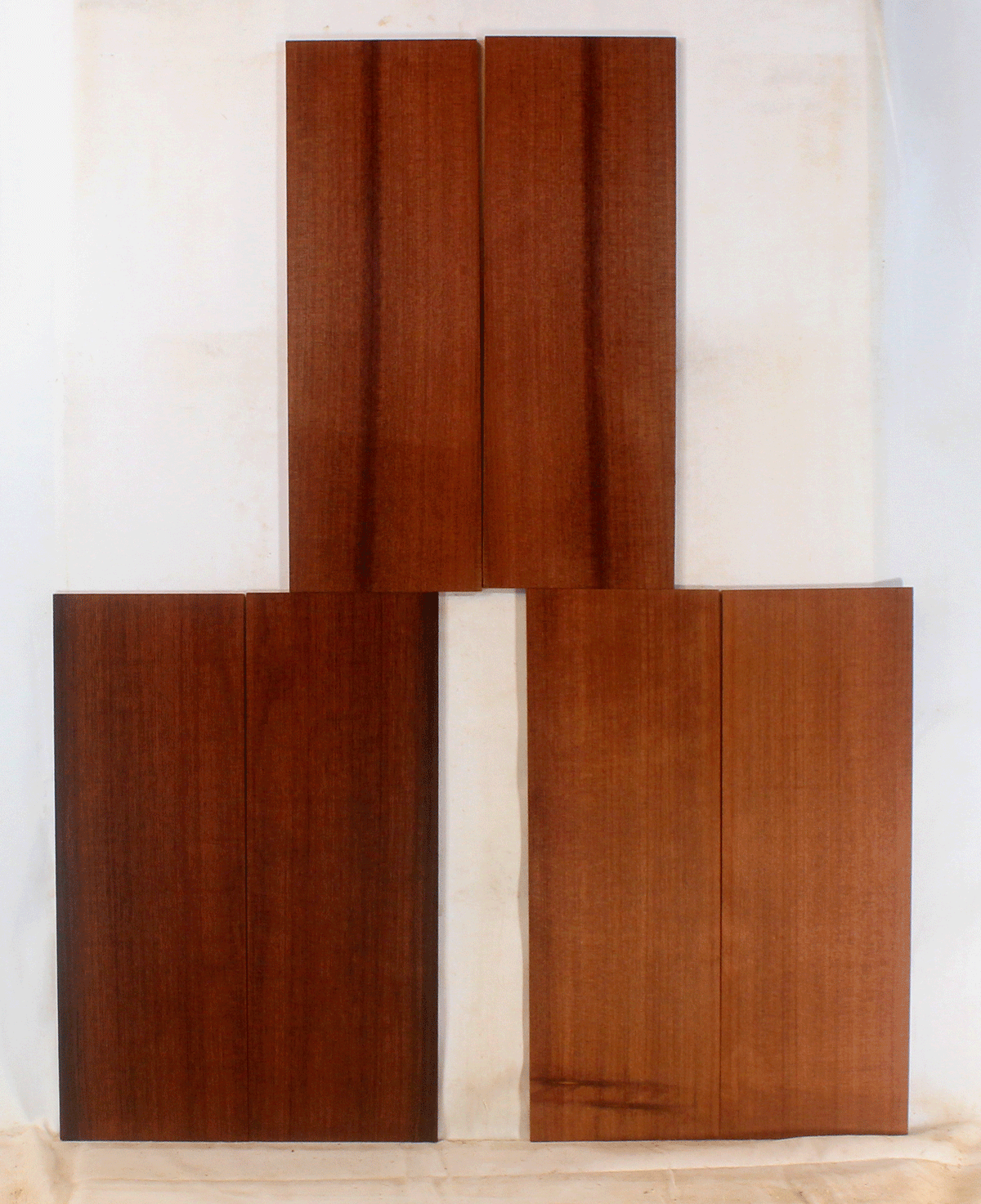 Redwood Ukulele Soundboard, Three Sets, Baritone Size, Figured, Recove ...
