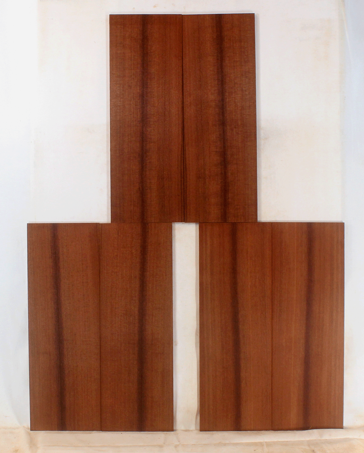 Redwood Ukulele Soundboard, Three Sets, Baritone Size, Figured, Recove ...