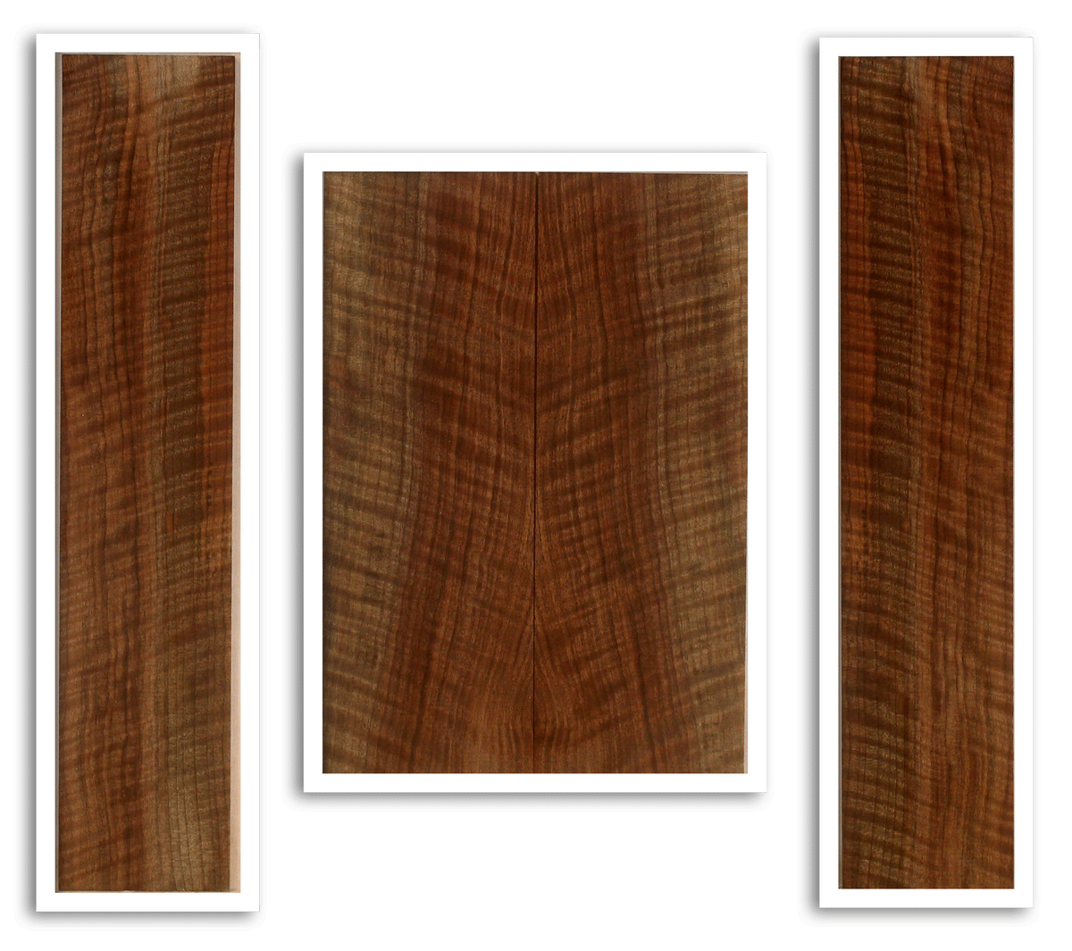 Claro Walnut Ukulele Back and Sides, Baritone Size, Orchard Recovery E ...